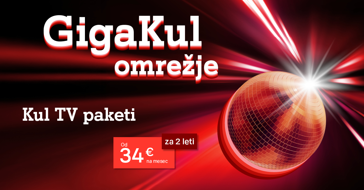 TV paketi – povsod po Sloveniji! | A1